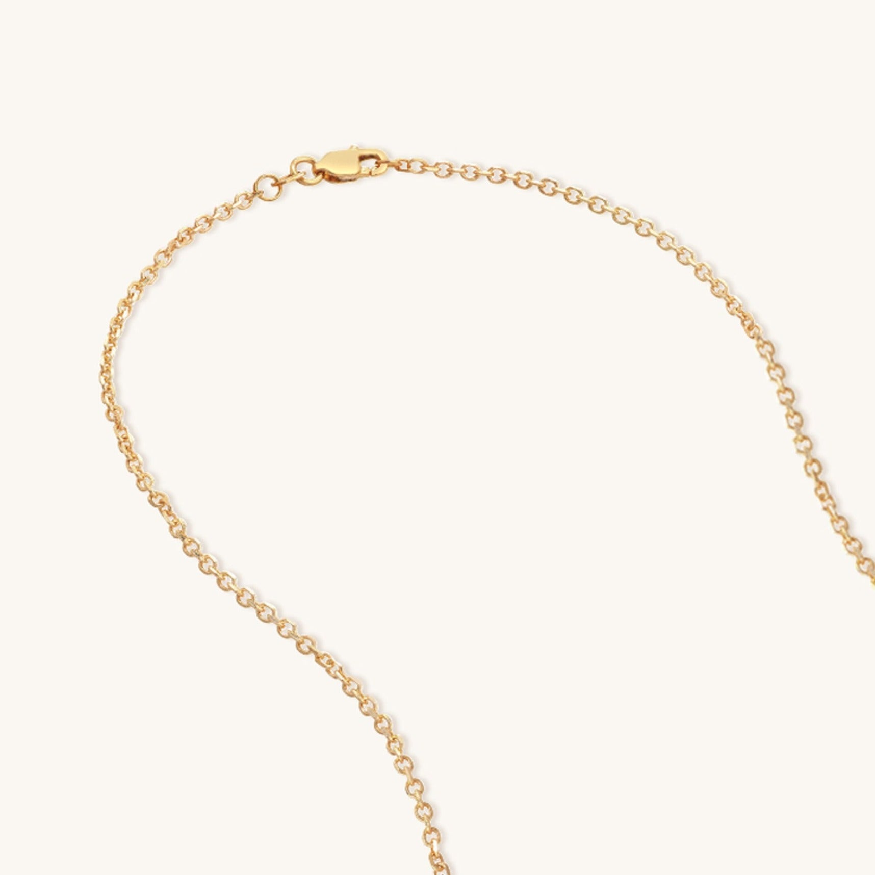1.8mm Solid Gold Cable Chain | Sparkle Society