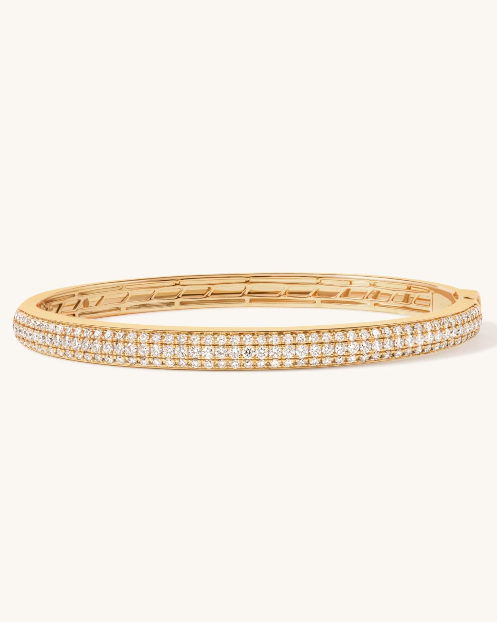 Diamond Bombe Bangle | Sparkle Society