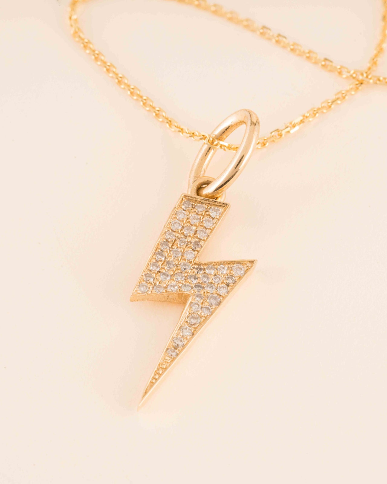 Lightning Bolt Diamond Studs | Sparkle Society