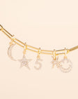 Mini Diamond Shooting Star Charm | Sparkle Society