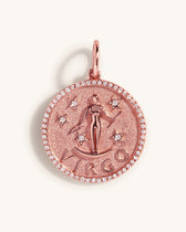 Zodiac Necklace Charm | Sparkle Society