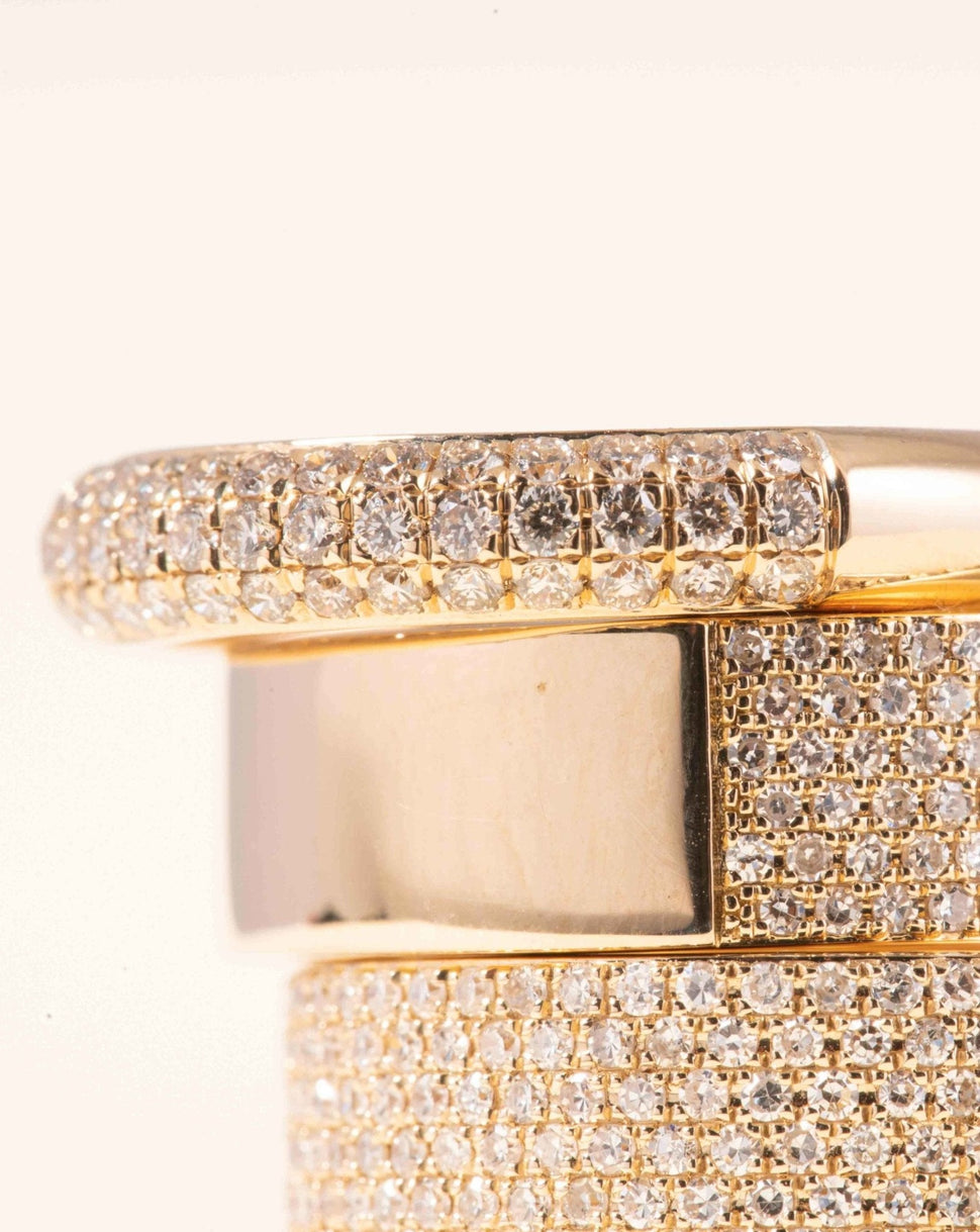 Diamond Bombe Ring | Sparkle Society